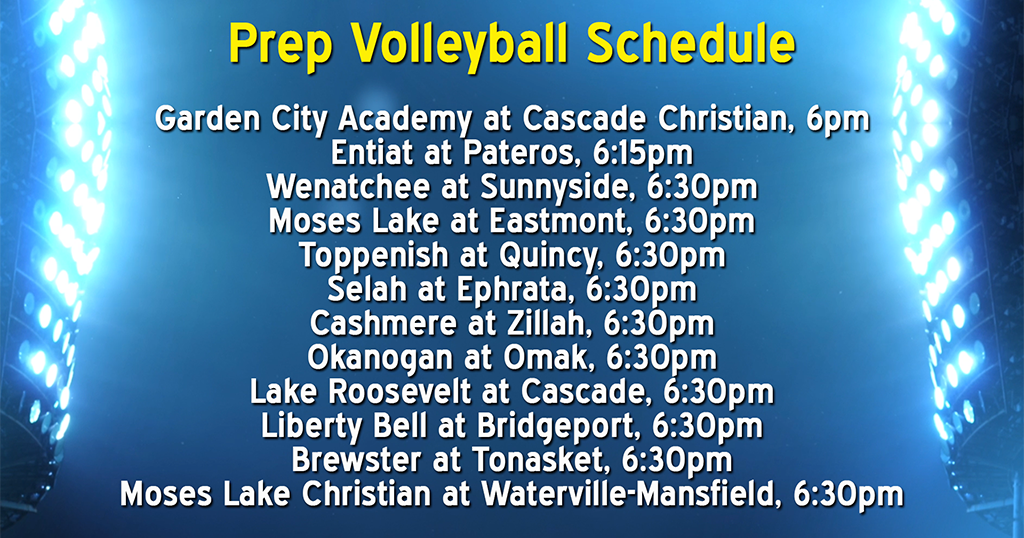 Prep Volleyball Schedule 10-02-25 | Sports | ncwlife.com