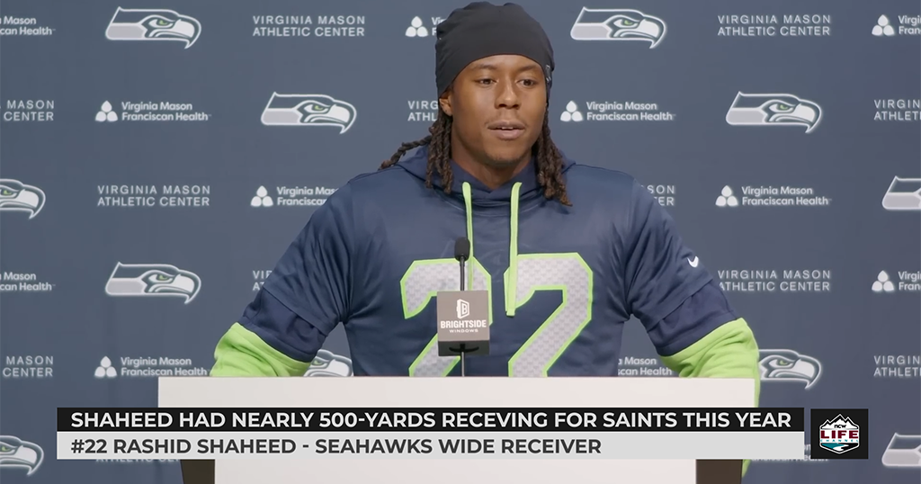 Seahawks introduce Rashid Shaheed | Sports | ncwlife.com