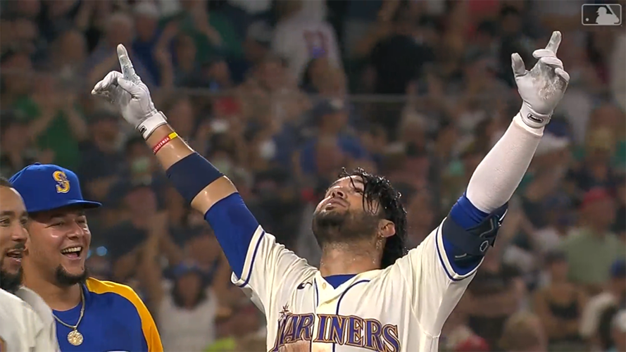 Mariners walk-off win with two homers in 9th against Braves | Sports ...