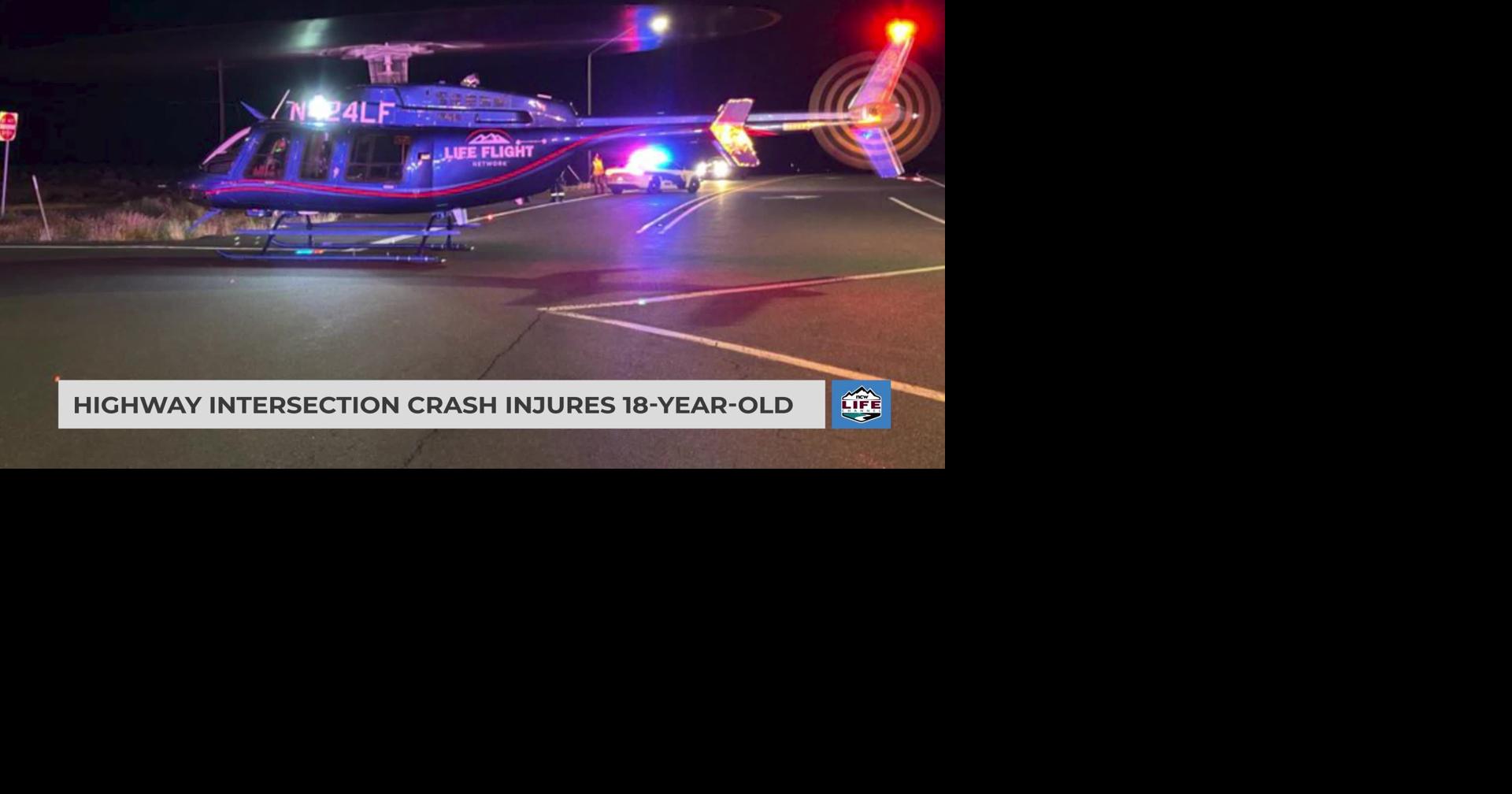 Highway intersection crash injures 18-year-old | Videos | ncwlife.com