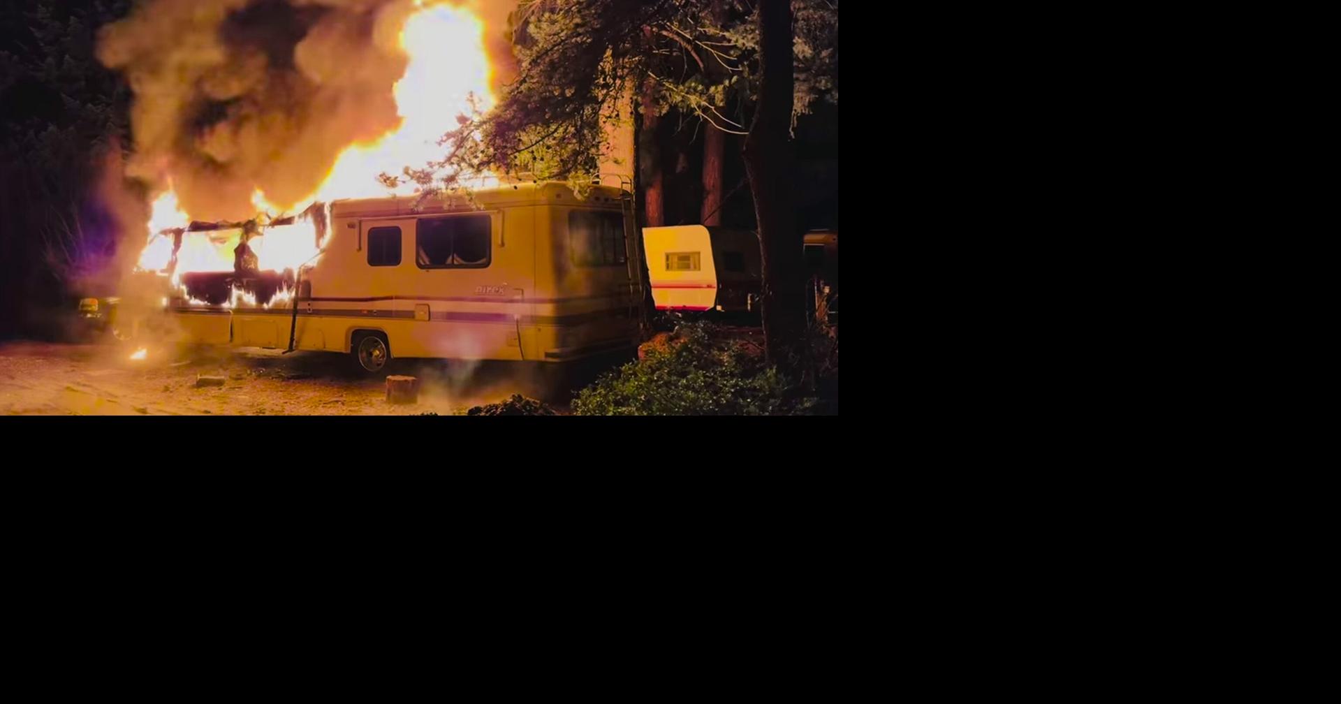 Coles Corner standoff ends with trailer ablaze | News | ncwlife.com