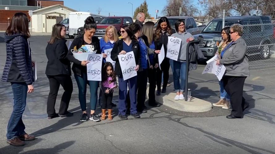 K9 Chief continues his recovery, with a little help from his friend ...