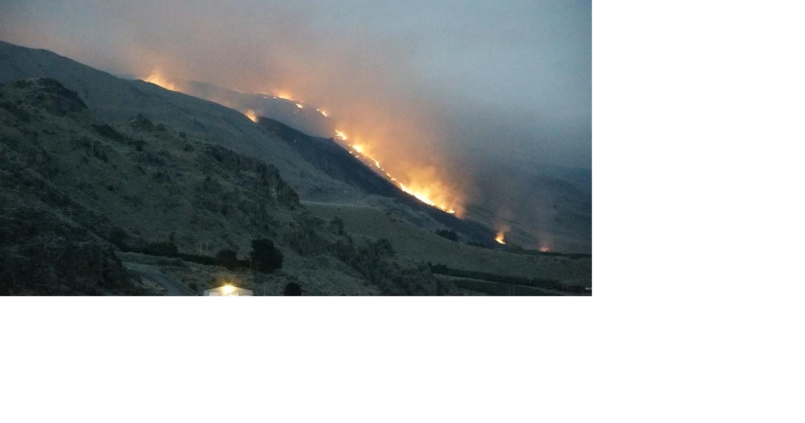 Turtle Rock Fire Time Lapse | Wenatchee Valley & NCW | ncwlife.com