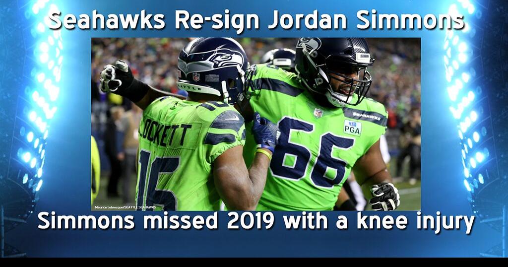 Seahawks re-sign offensive guard Jordan Simmons | Local | ncwlife.com