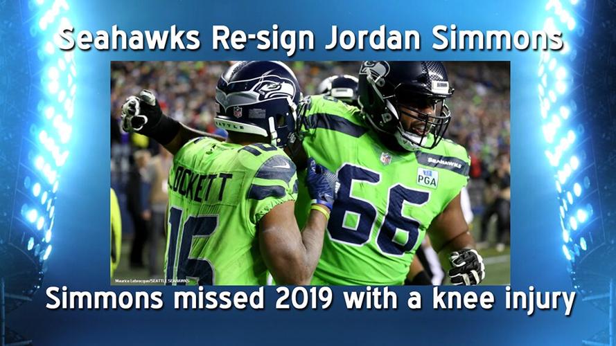 Seahawks re-sign offensive guard Jordan Simmons | Local | ncwlife.com