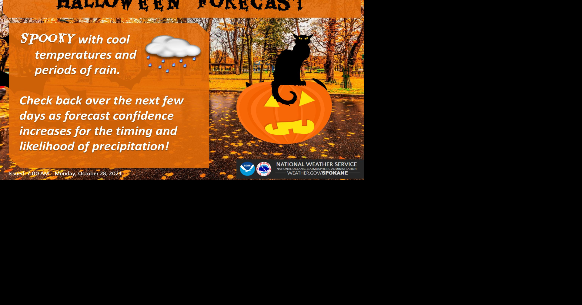Halloween Weather Forecast | Weather | ncwlife.com