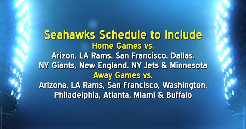 Seahawks 2020 schedule is out today | Local | ncwlife.com