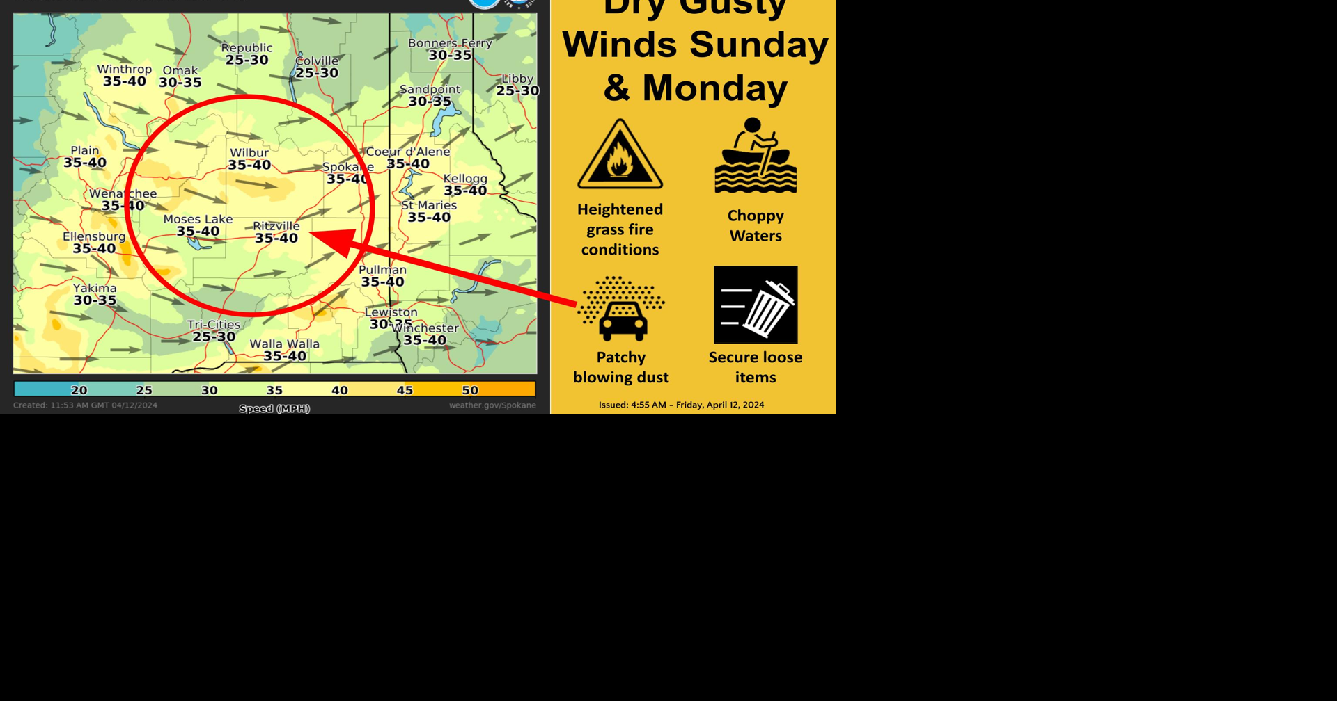 Windy Sunday & Monday | Weather | ncwlife.com