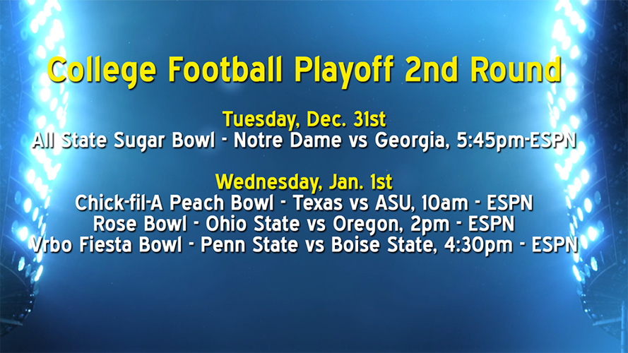 CFP features first round of lopsided games | Sports | ncwlife.com