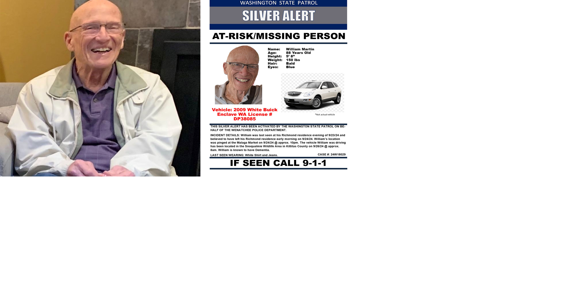 Search enters fifth day for missing senior in Colockum area | Wenatchee ...