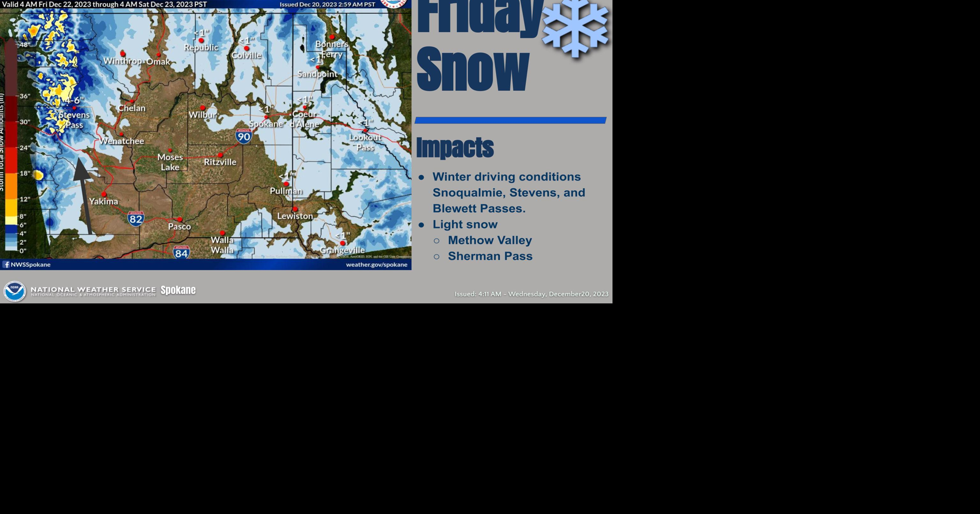 Expected Snow Friday | Weather | ncwlife.com