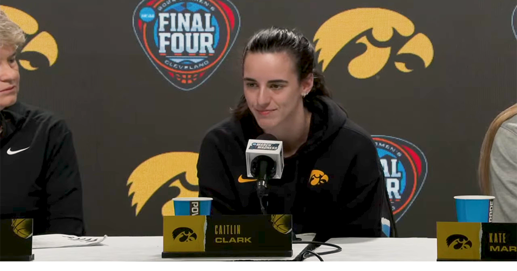 Caitlin Clark making memories while Hailey Van Lith enters portal ...