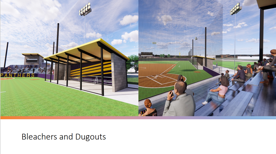 Varsity softball field designs presented at board meeting, project is ...