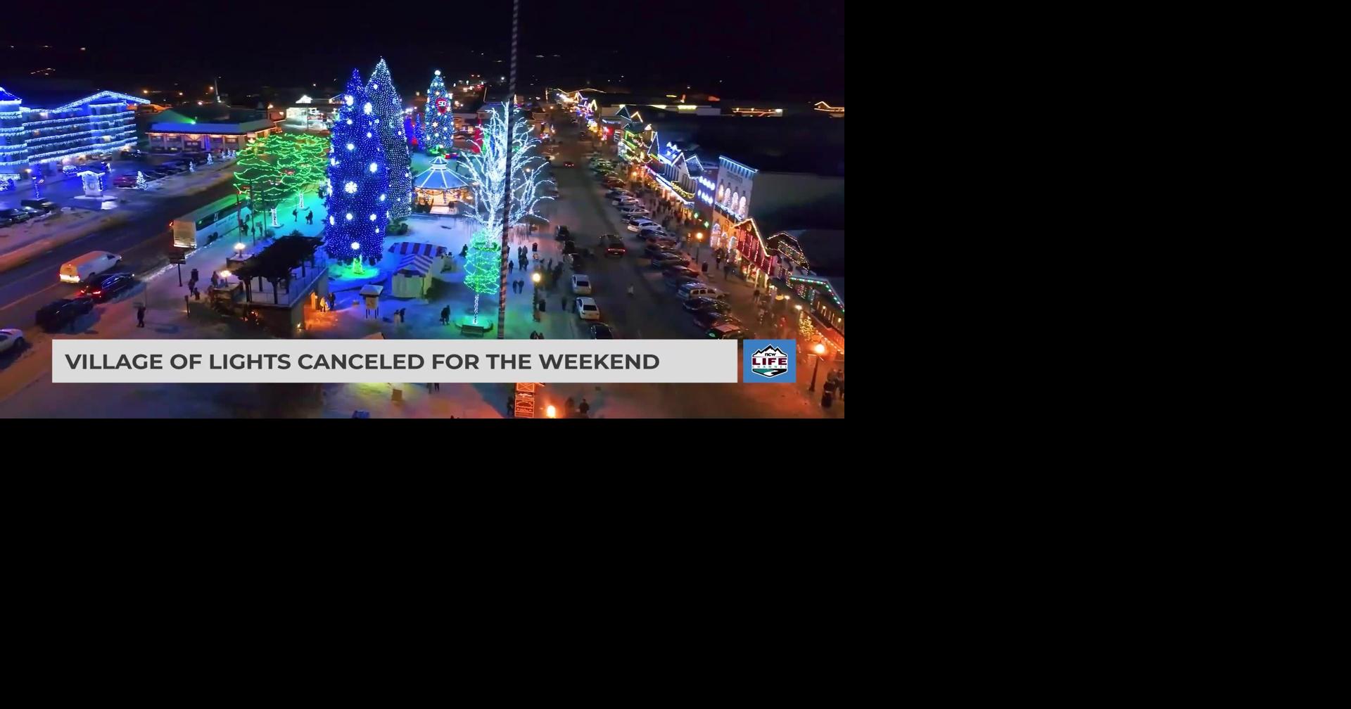 Village of Lights canceled for the weekend | Videos | ncwlife.com