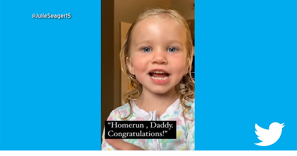 Seager gets touching message from daughter despite loss to Detroit ...