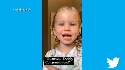 Seager gets touching message from daughter despite loss to Detroit ...