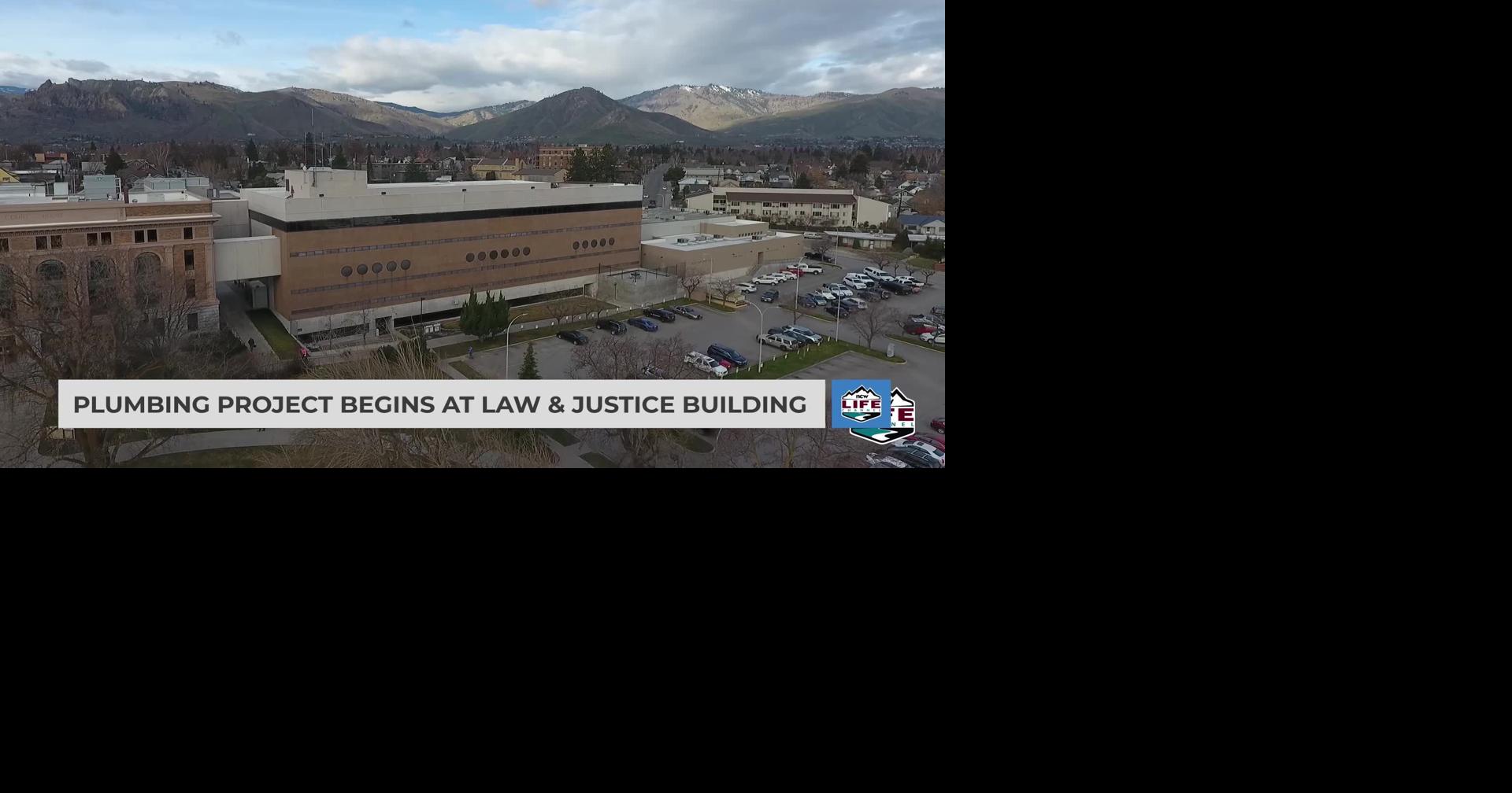 Plumbing project begins at Law & Justice Building | Videos | ncwlife.com