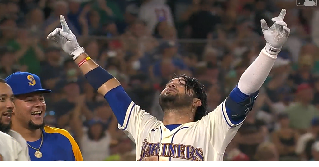 Mariners walk-off win with two homers in 9th against Braves | Sports ...