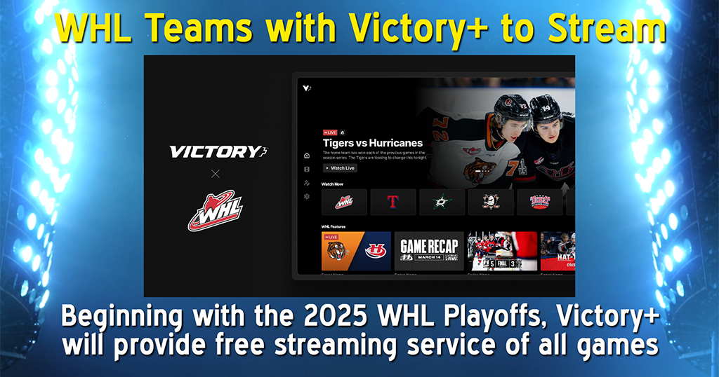 WHL teams with Victory+ to stream all games free | Sports | ncwlife.com