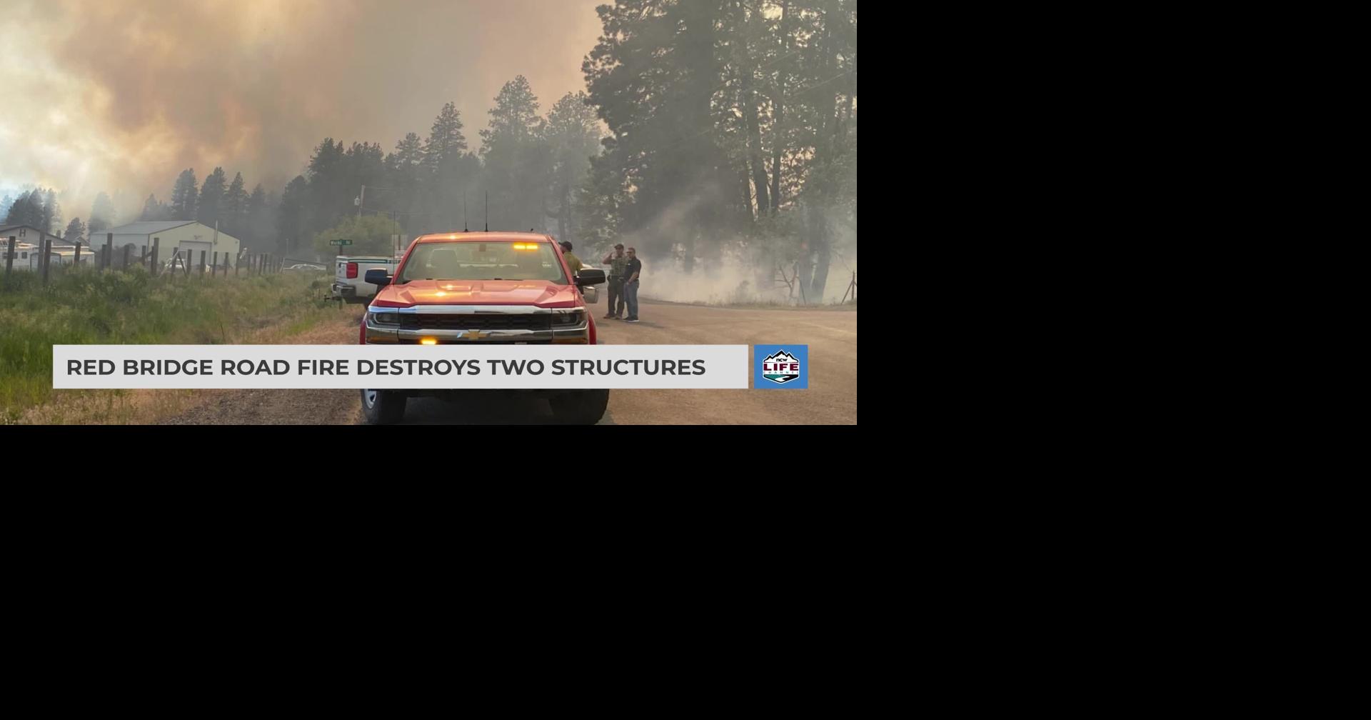 Red Bridge Road fire destroys two structures | Videos | ncwlife.com