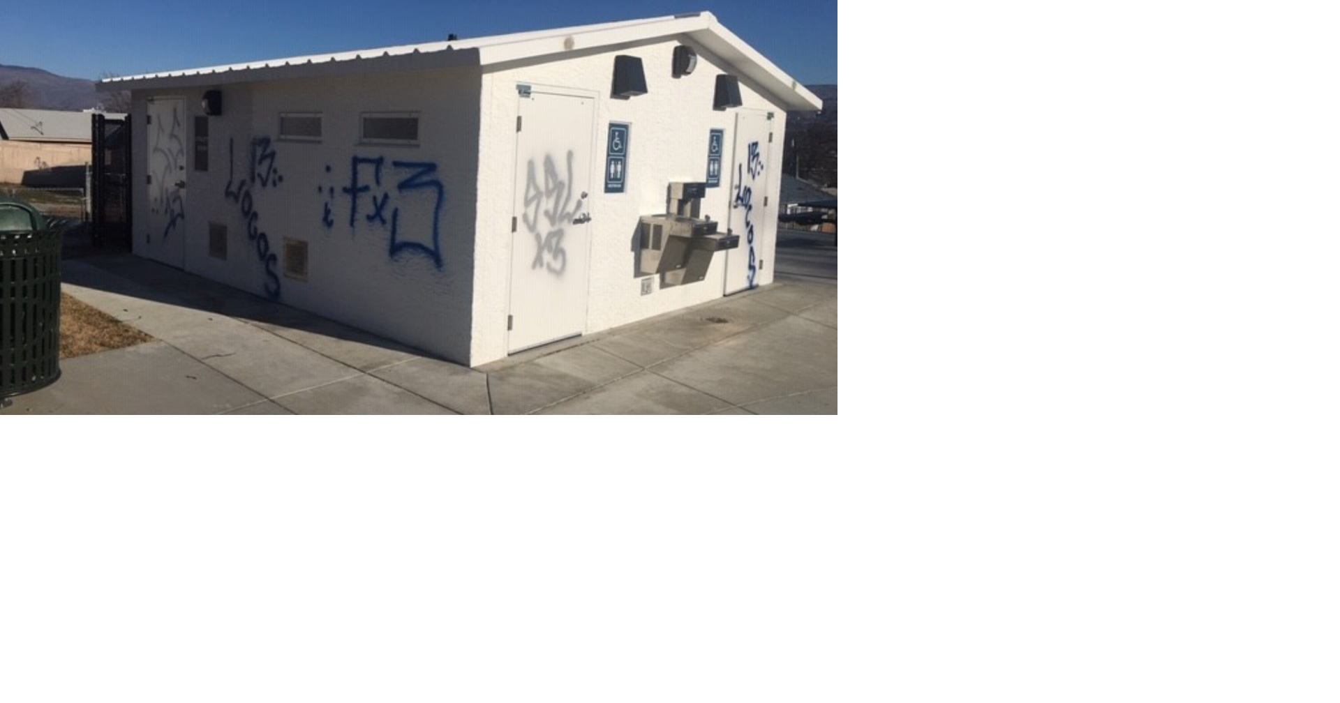 Methow Park’s new look marred by gang graffiti | Wenatchee Valley & NCW ...