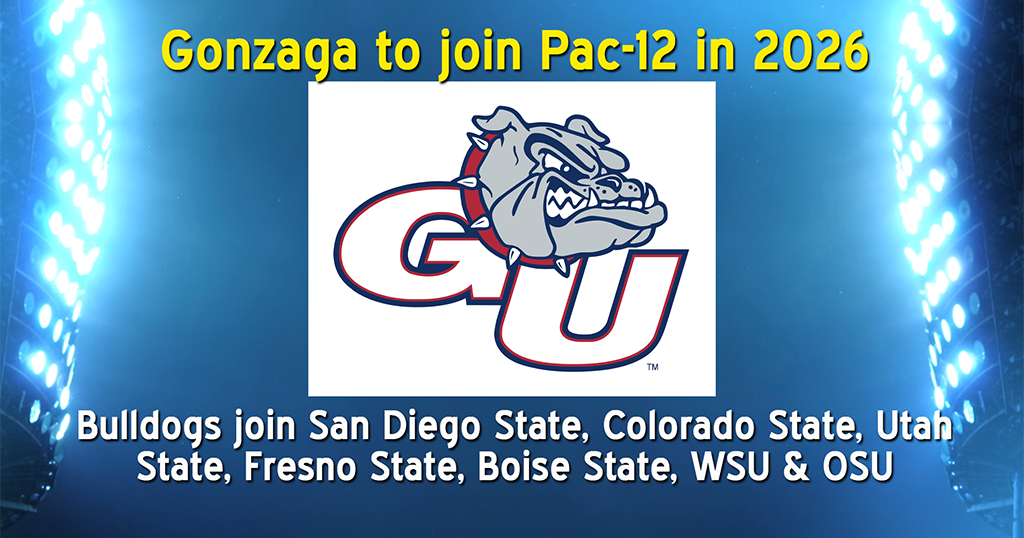 Gonzaga headed to Pac-12 Conference in 2026 | Sports | ncwlife.com