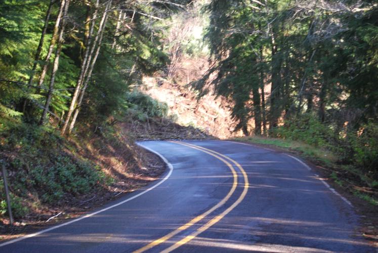 Photos - Update - Landslide: Highway 229 between Kernville and Siletz ...