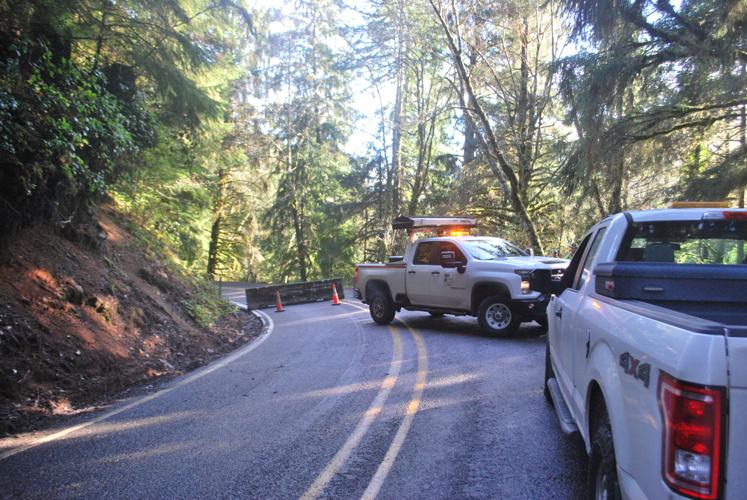 Photos - Update - Landslide: Highway 229 between Kernville and Siletz ...