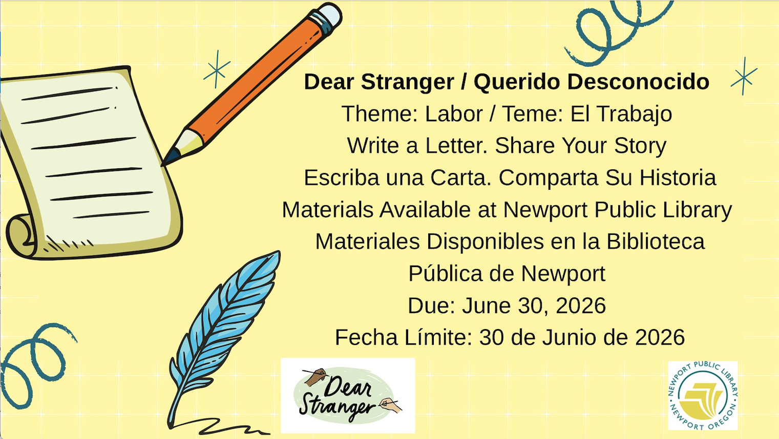 Community invited to participate in Dear Stranger Letter exchange ...
