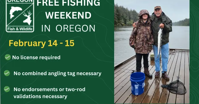 Free fishing days Feb. 14 and 15 | Coast Life | newportnewstimes.com