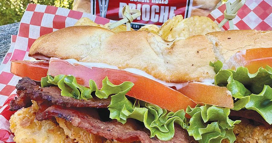 Fried Clam BLT on a Brioche Hoagie Roll | Food | newportnewstimes.com