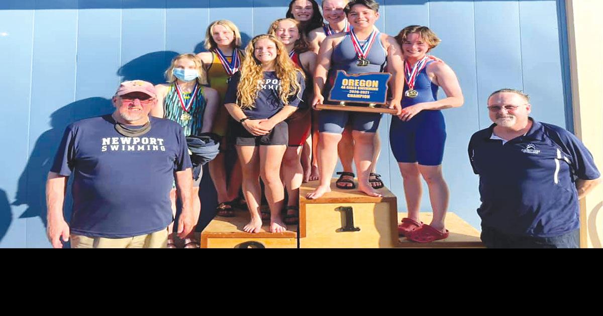 NHS swim wins first girls state title | | newportnewstimes.com