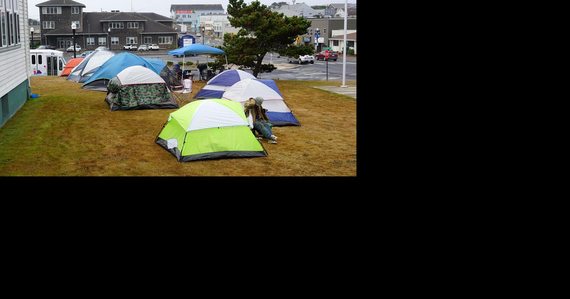 Homeless stage protest | News | newportnewstimes.com