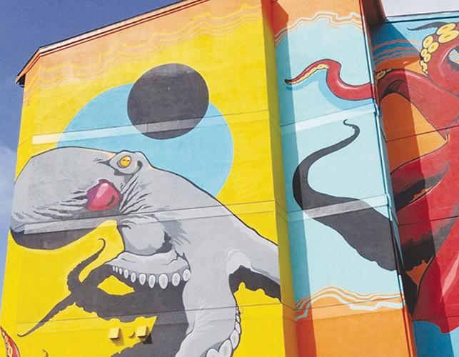 New mural celebrates Lincoln City’s iconic kite festival | News ...