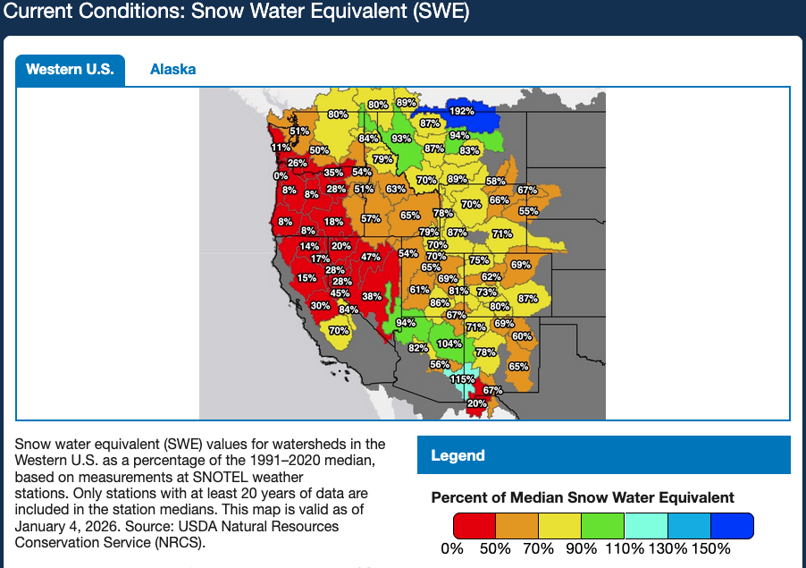 Record warmth, rain instead of snow intensifies snow drought | News ...