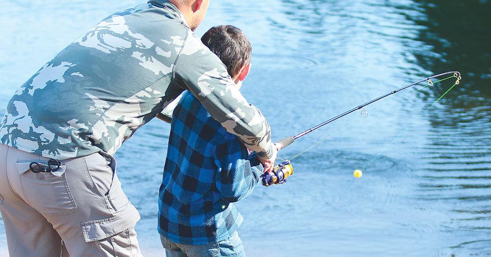 Family fishing event at Olalla Reservoir | Coast Life ...