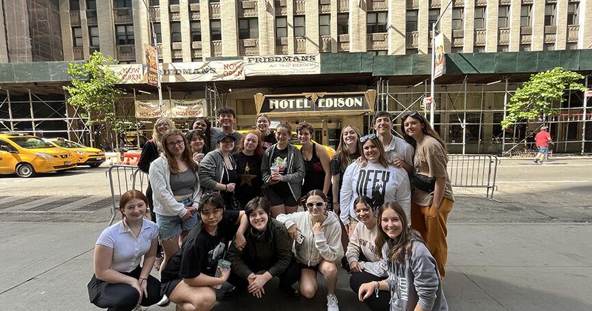 NCUHS Dance and Drama Students Visit NYC | Entertainment ...