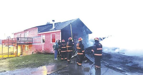 Fire Guts Shattuck Hill Garage | News | newportvermontdailyexpress.com