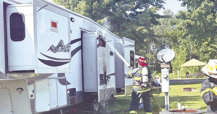 Fire at Prouty Beach Campground | News | newportvermontdailyexpress.com