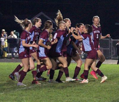 Brueck Nets Five as Falcons Soar Past Solons 8-0 | Sports ...