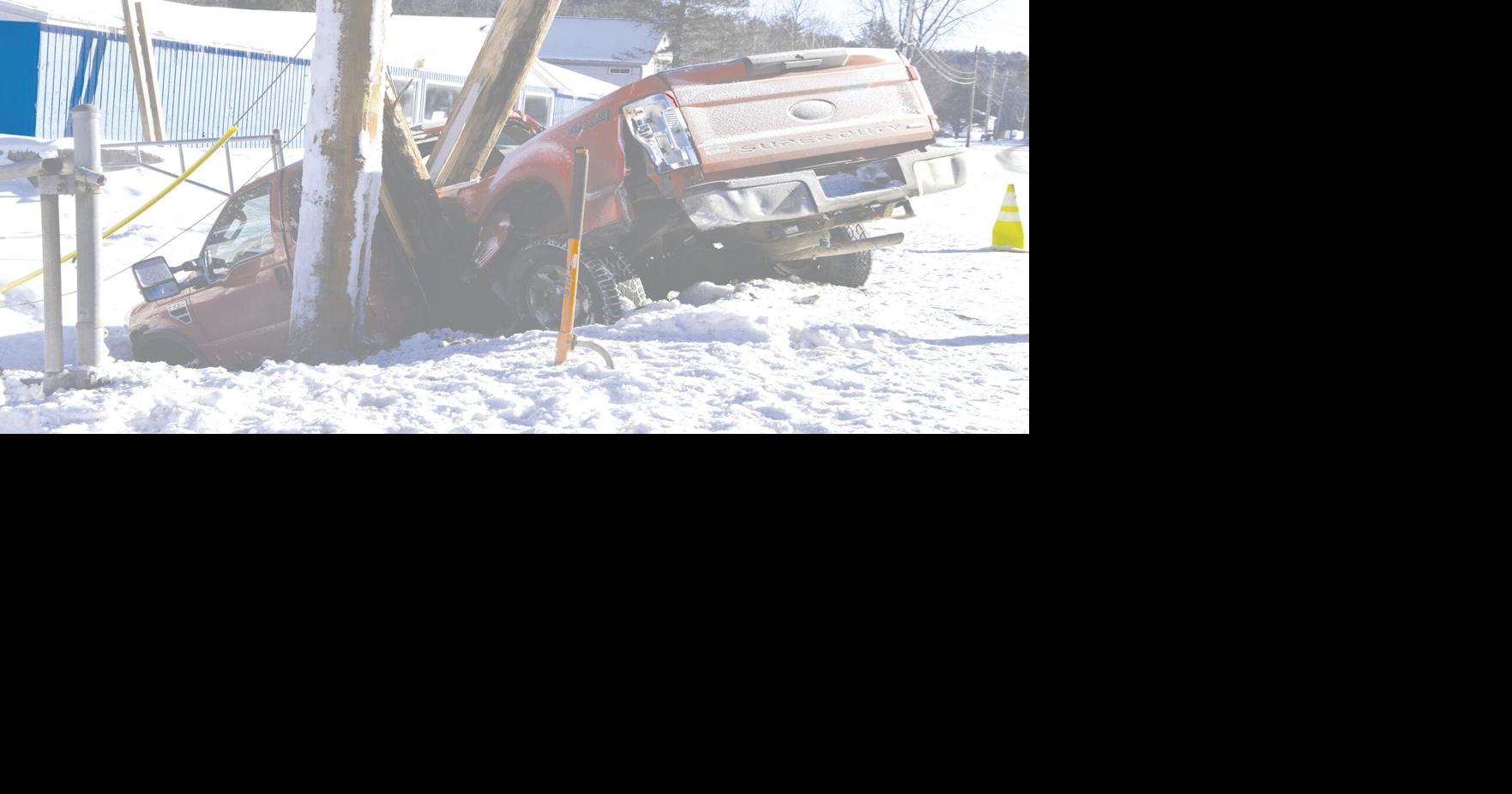 One car accident damages utility pole | News ...