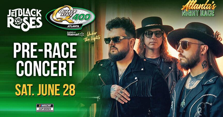 Jet Black Roses To Perform Pre-Race Concert | News | news-daily.com