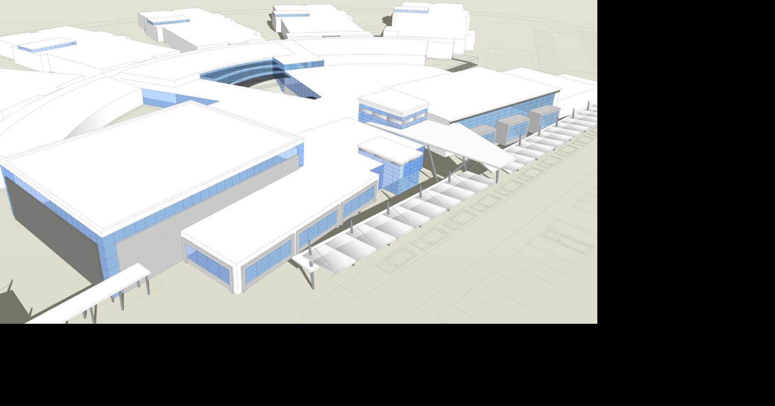 Concept design for the new Eddie White Elementary School and Bus ...