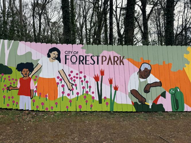 Forest Park unveils new mural at community garden in Ward 4 | News ...