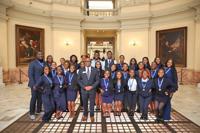 Lovejoy game day cheer team honored with state resolution | News | news ...