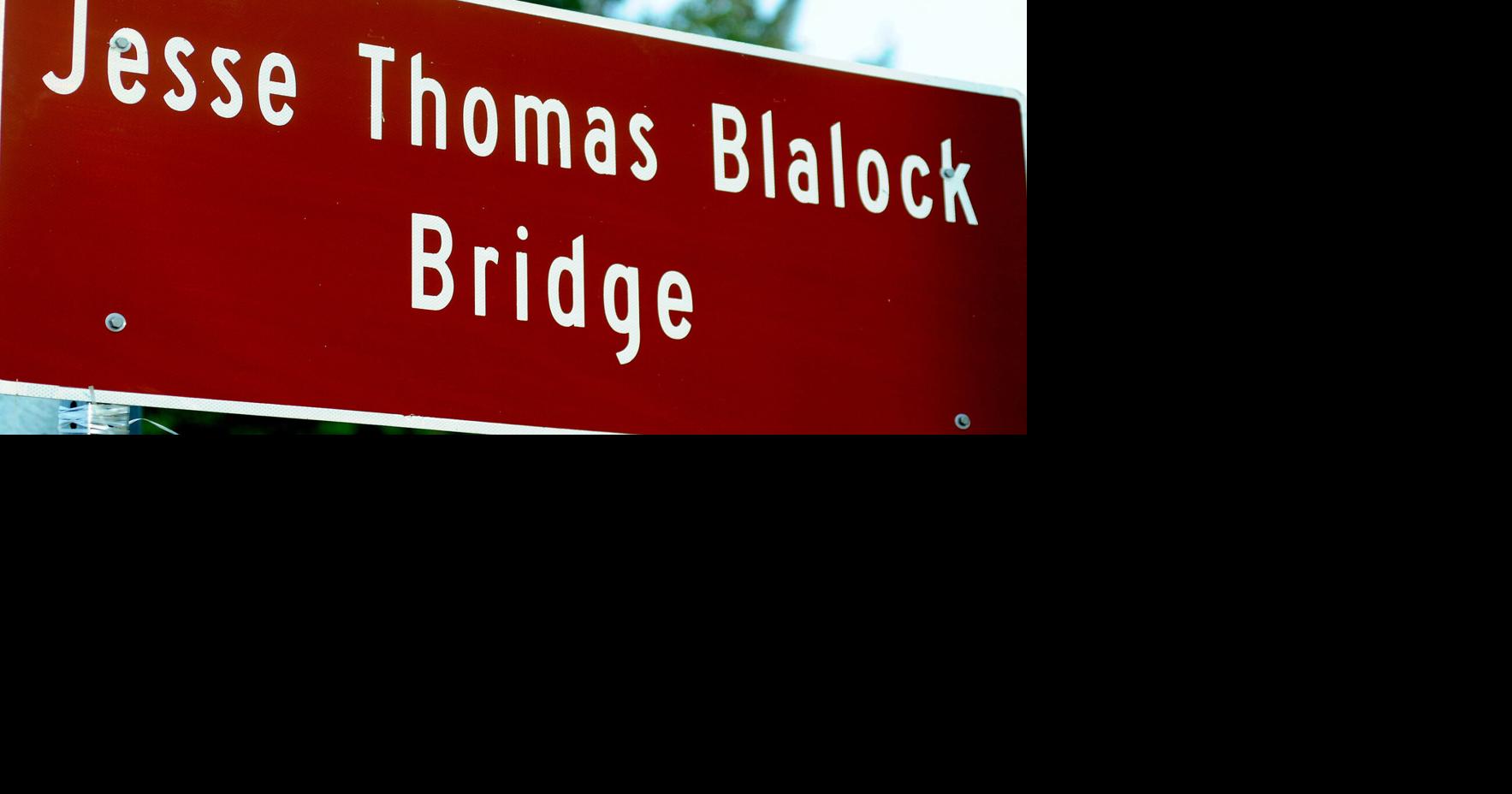 Clayton County bridge named in honor of Jesse Blalock | News | news ...