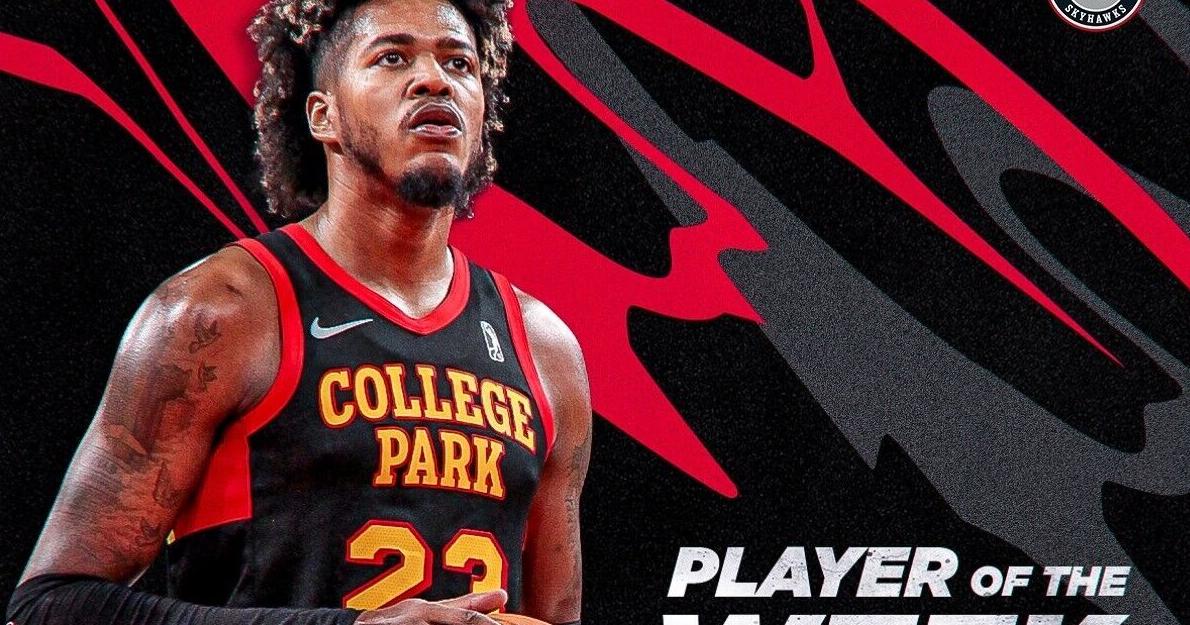 College Park Skyhawks center Justin Tillman named G League Player of ...