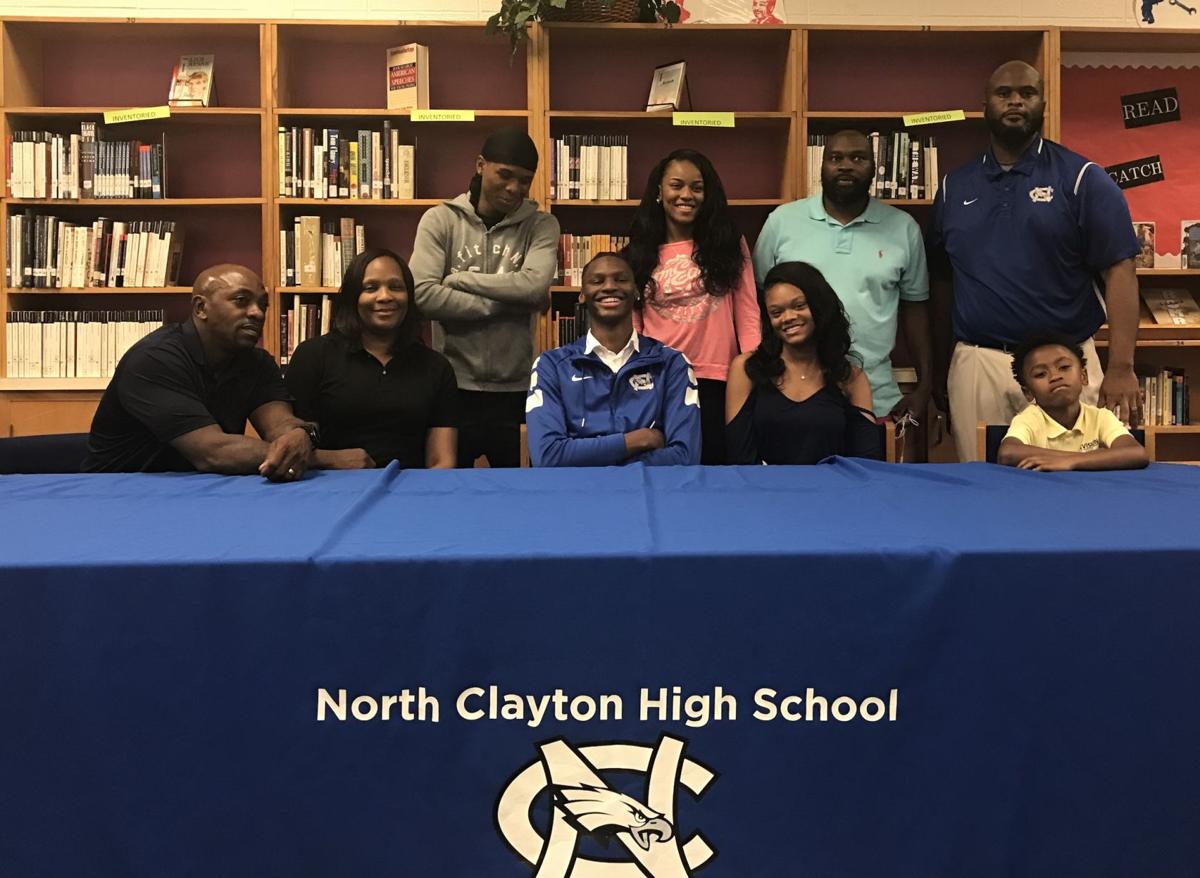 BASKETBALL: Trio of North Clayton Eagles sign to continue careers ...