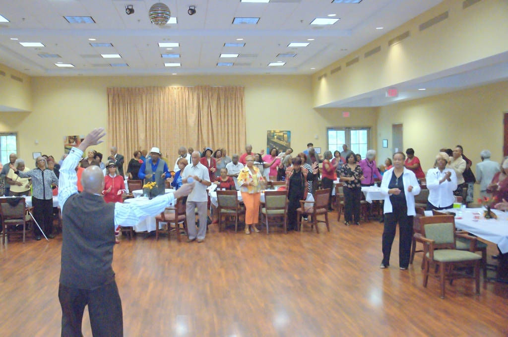 Seniors celebrate at annual dinner party at Griswell senior center ...