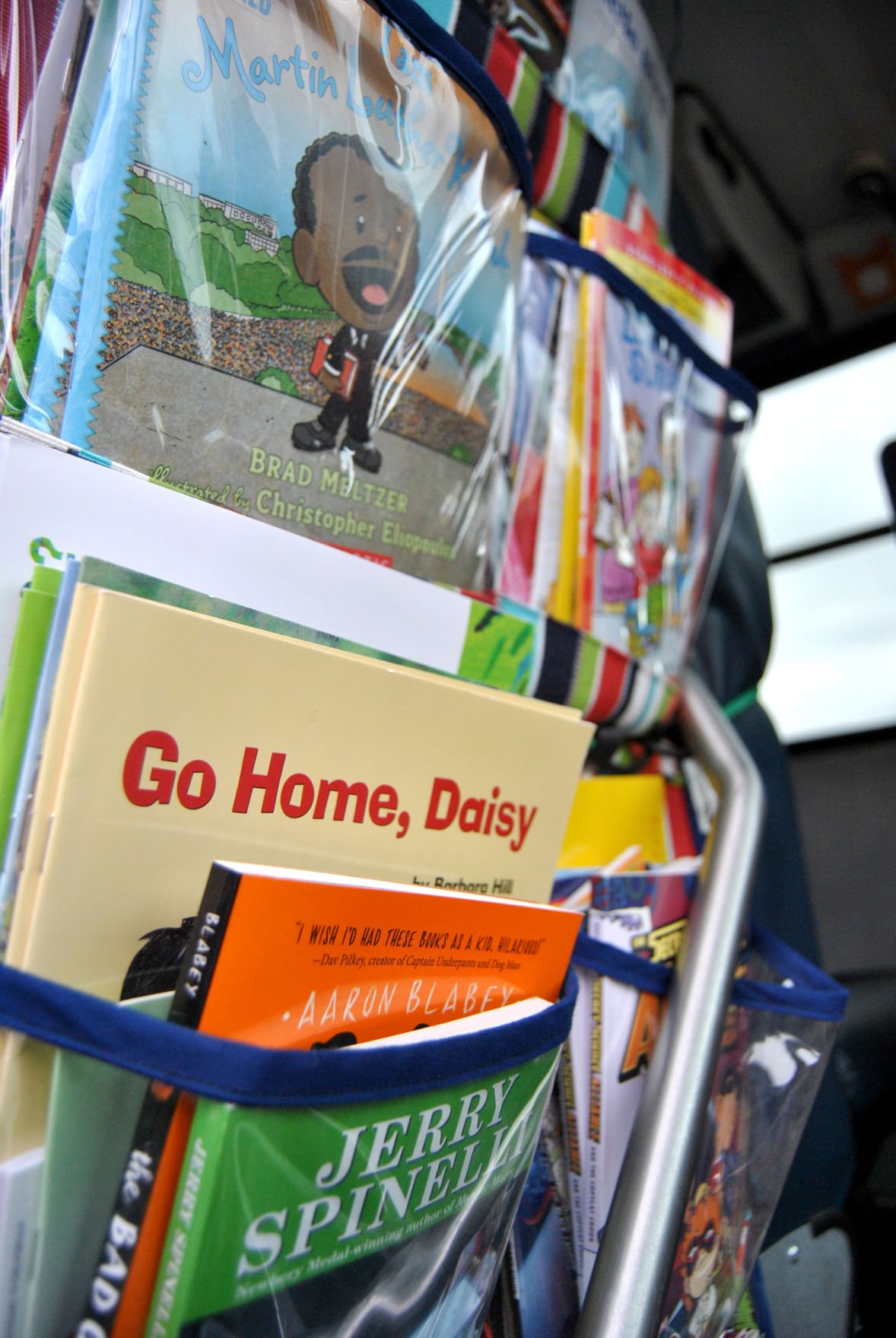 Students increase reading using Books on the Bus program | Features ...